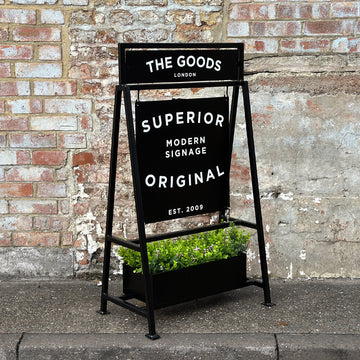 'A' Board Signs to go outside on the pavement outside shops – Goods London